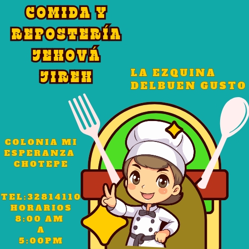 Comida y repostería Jehová jireth - Terrateimpulsa
